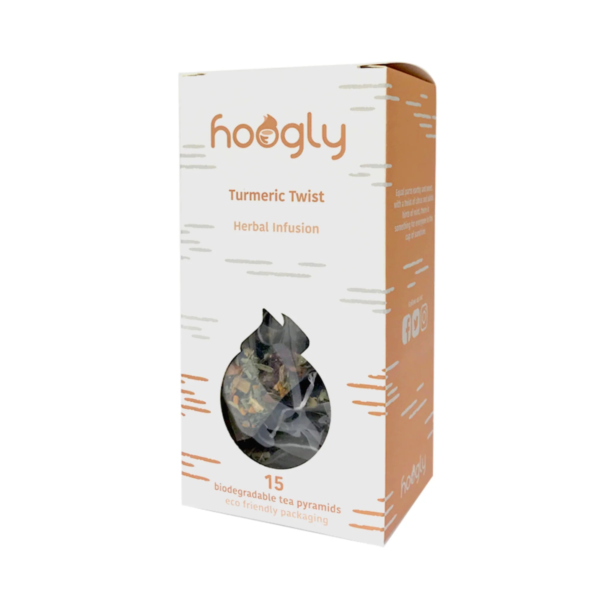 Hoogly Tumeric Twist - Herbal Infusion Tea – Studio Concierge