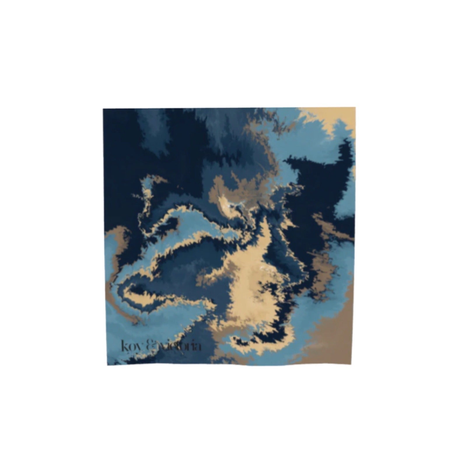 Blue Amalfi Maxi Scarf – Studio Concierge
