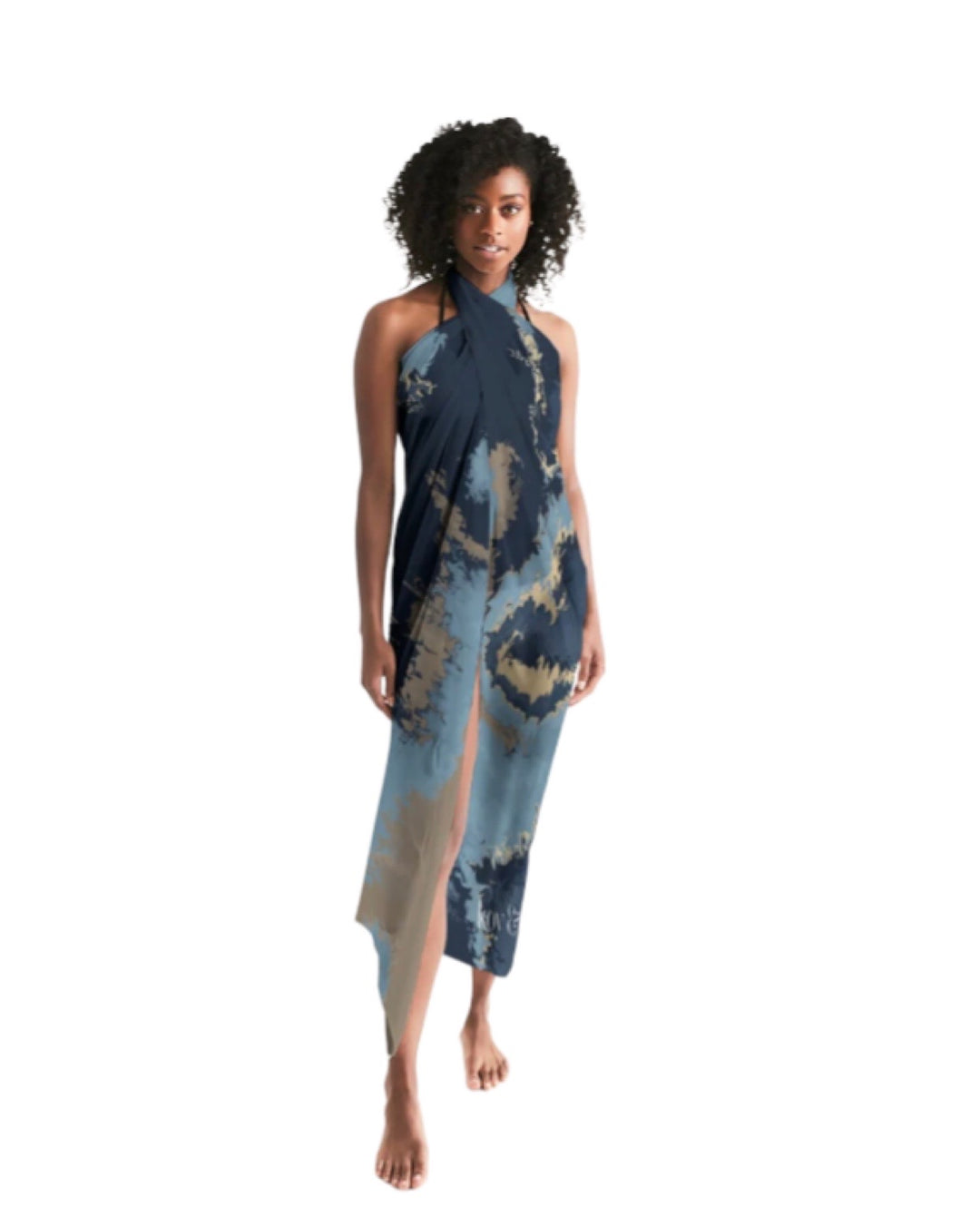 Blue Amalfi Maxi Scarf – Studio Concierge
